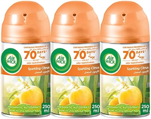 Air Wick Freshmatic Autospray Refill, Sparkling Citrus Fragrance ...