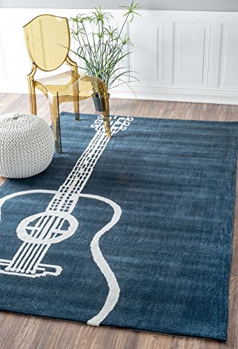 Guitar Area Rugs for Funk'N Music Lovers - Over 7 Funky Designs to See