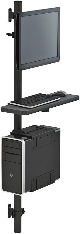 Wall Mount Computer Station: Amazon.co.uk: Kitchen & Home
