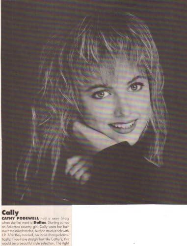 Cathy Podewell Dallas Original clipping Magazine photo 1page 7x7 size ...