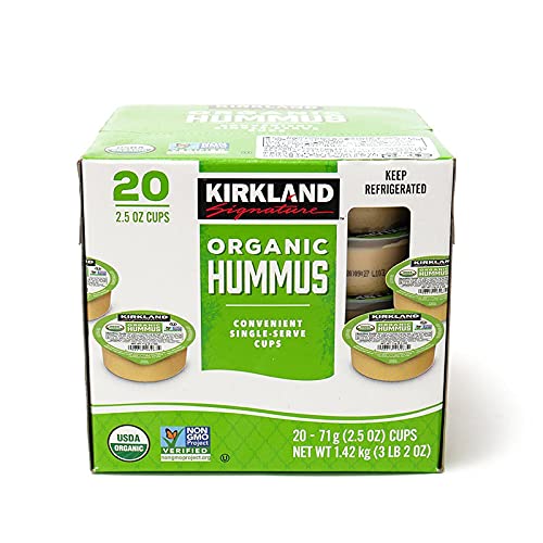 Mua KIRKLANDSIGNATURE Organic Hummus Box 20 Pack Refrigerated Kirkland ...