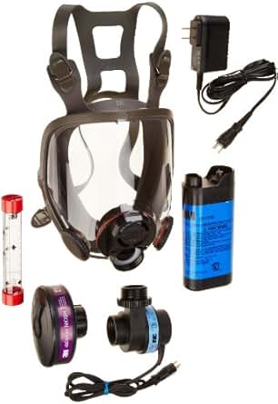 3M Powerflow Face-Mounted Powered Air Purifying Respirator (PAPR ...