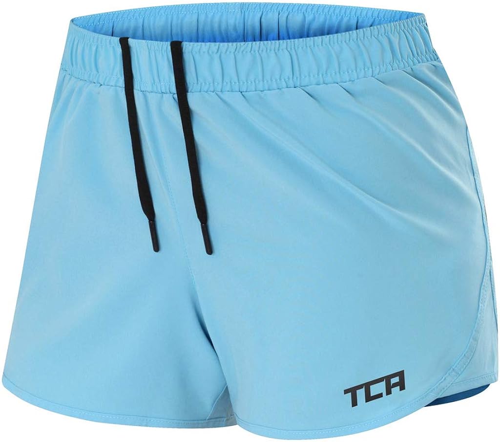 TCA Mujer Short Da Gimnasio/Running Pulse con Bolsillo con Cremallera ...