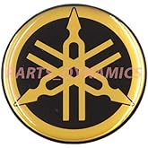 Amazon.com: 45MM Diameter Yamaha Tuning Fork Decal Sticker Emblem Logo ...