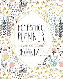 Mega Homeschool Planner and Organizer Soft Flora: Fully Customizable ...