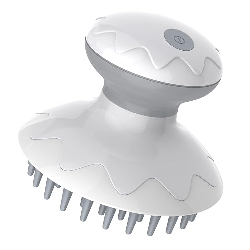 Electric Head Massager, Anti-Static Scalp Massager with 3 Vibration ...