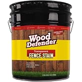Wood Defender Transparent Fence Stain Harvest Brown 5-Gallon - Amazon.com
