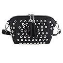 Amazon.com: Heidi Women's Small Studs Crossbody Handbag Fashion Shell ...