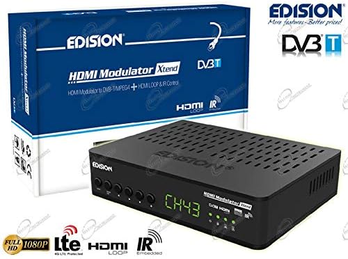 Edision HDMI MODULATOR Xtend, HDMI to DVB-T, HDMI Loop, RF Loop ...