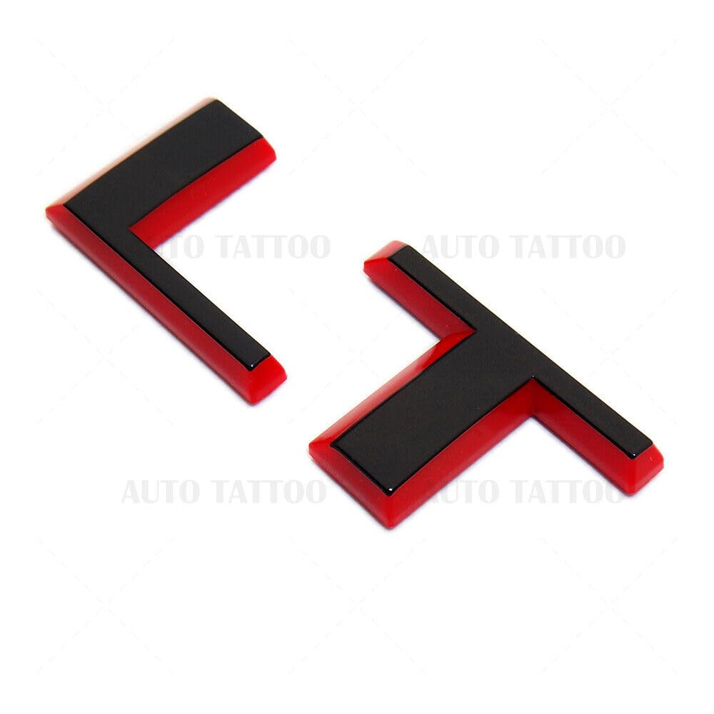 Pair Set 19-21 LT Letter Logo Emblem Badge Compatible For Silverado ...
