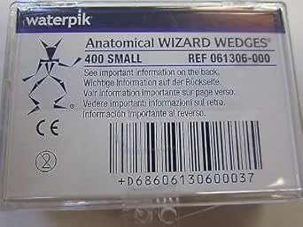 Amazon.com: Waterpik 61306 Wizard Wedges, Anatomical, Small, Natural ...