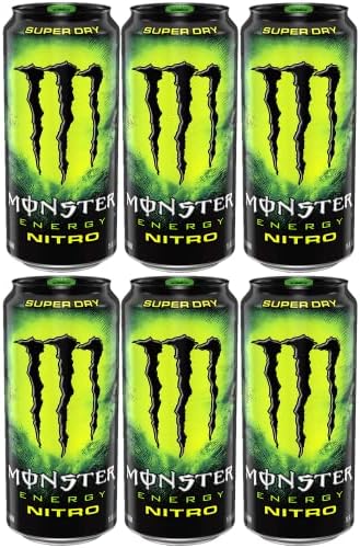 Monster Energy Drink, Nitro Super Dry, 16oz Cans, Pack of 6 price in ...