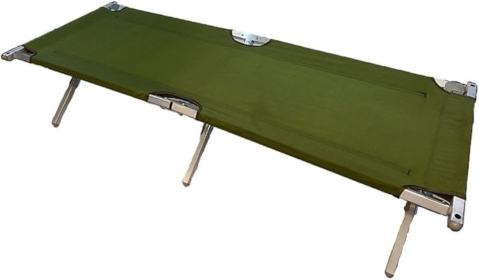 Amazon.com: Genuine Issue US Army Military G.I. Folding Cot Olive Drab ...