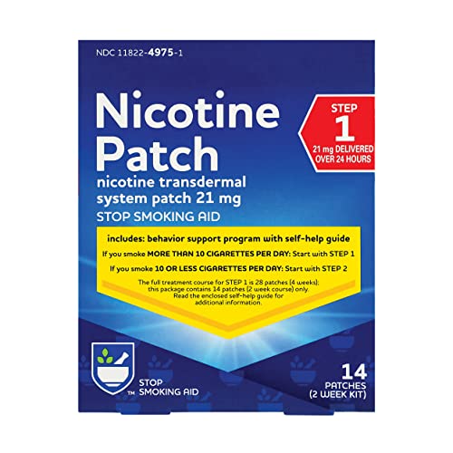 Rite Aid Nicotine Patches - Step 1 | 21 mg - 14 Count | Quit Smoking ...