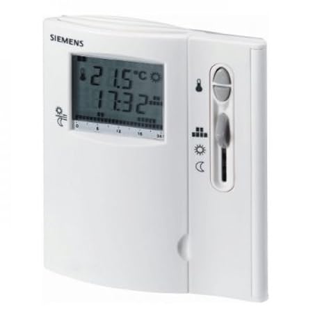 Siemens RDE10.1 Digital Programmable Room Thermostat: Amazon.co.uk ...