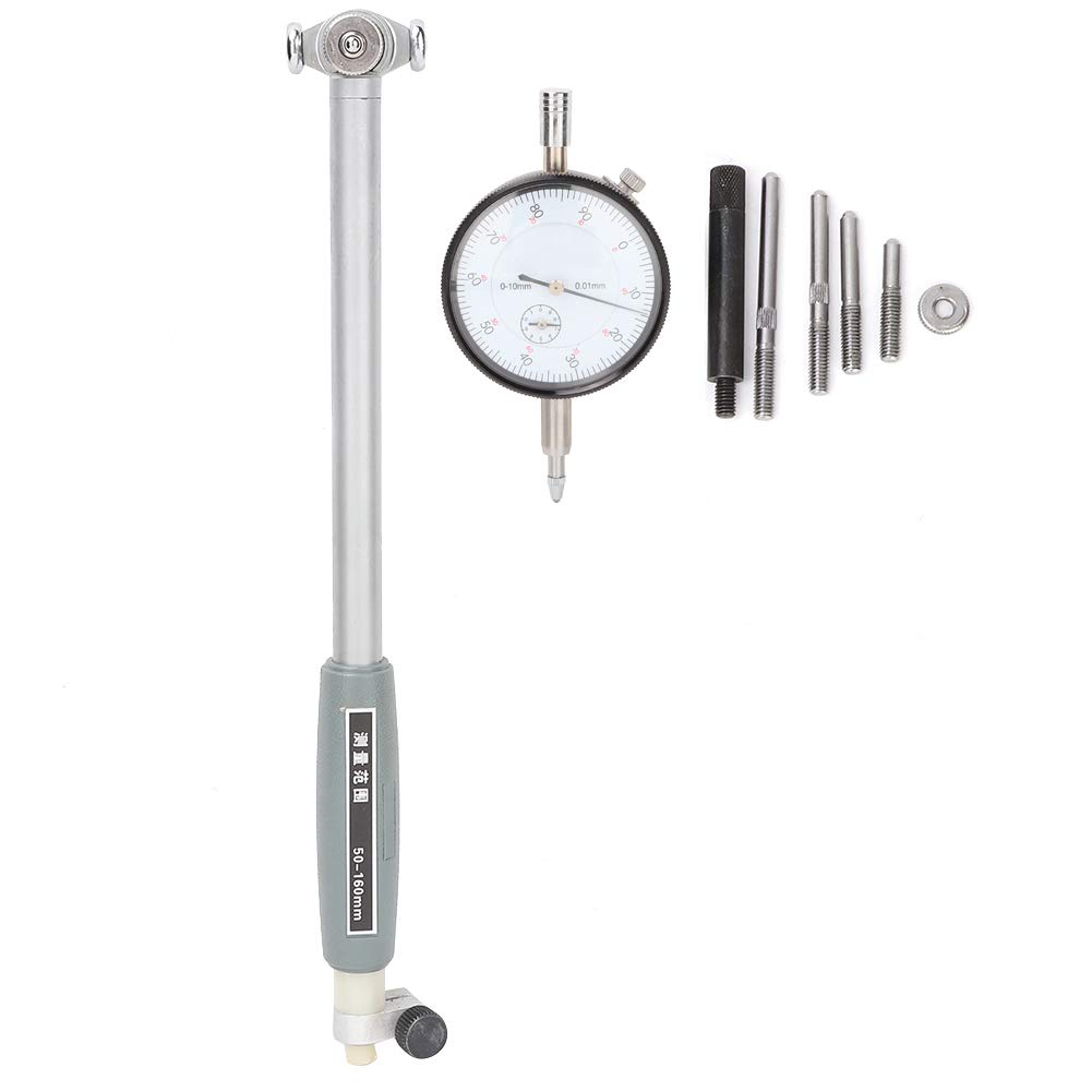 Dial Bore Gauge Hole Diameter Dial Indicator 50-160mm Inner Diameter ...