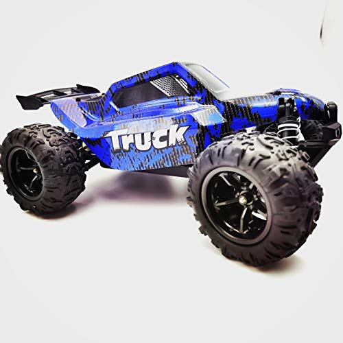 FUNTECH RC Car 1/18 Scale Remote Control Car Off Road 4WD Monster RC ...