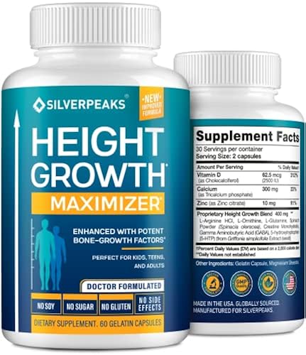Height Growth Maximizer - Natural Height Pills to Grow Taller - Made in ...