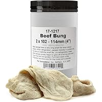 Amazon.com: The Sausage Maker - Natural Beef Bung, 102-114mm (4"-4 1/2 ...