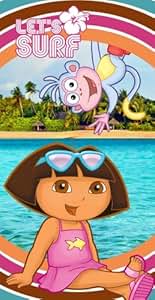 Amazon.com: Dora Summer Surf Fiber Beach Towel: Home & Kitchen