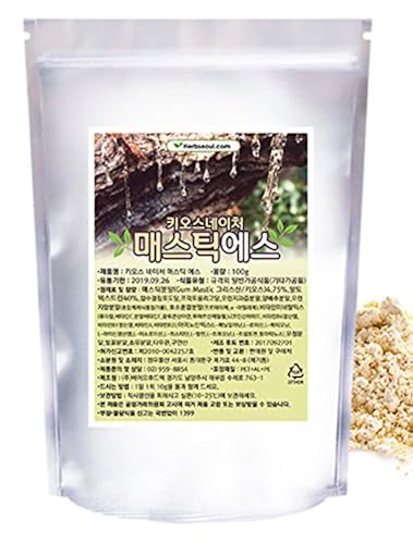 [Jeongwoodang] Mastic Gum Powder 3.5oz/Tear of Kiosk, for Stomach and ...