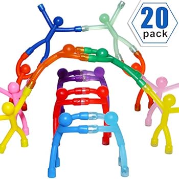 Amazon.com: 10PCS Novelty Mini Man Fridge Magnets, Toosunny Cute Rubber ...