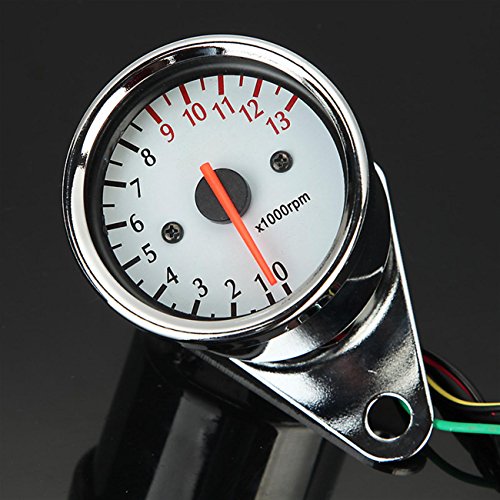 INNOGLOW Motorcycle Tachometer Led Digital Speedometer Odometer Dual ...