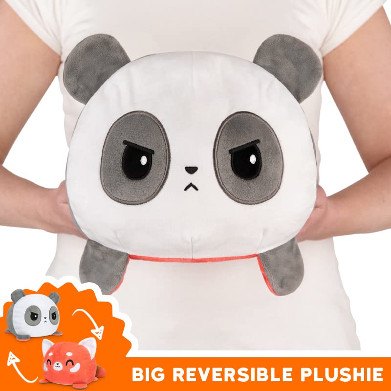 TeeTurtle - Original Reversible Big Panda Plushie - Huggable and Soft ...
