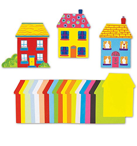 Springboard 10318 Pre-Cut Jumbo Paper House Shapes (Pack of 100) – BigaMart