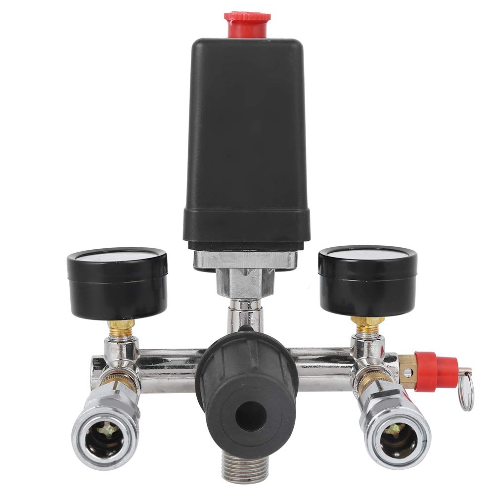 Pressure Switch Manifold Regulator Gauges Air Compressor Pressure ...