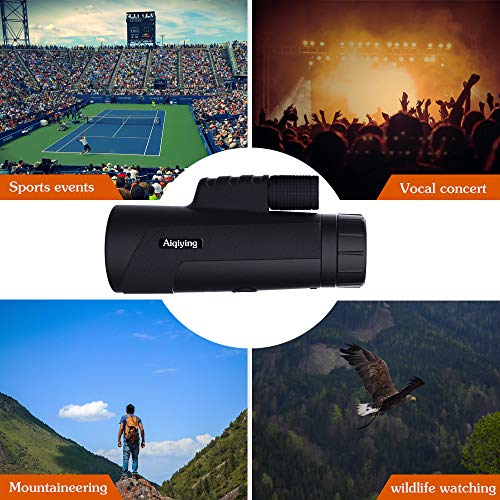 Monocular Telescope, 12X50 High Power & HD Compact Waterproof Monocular ...