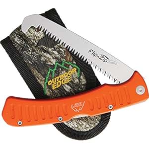 Outdoor Edge Flip N' Zip Saw, FW-45, Folding Hunting and Camp Saw for ...