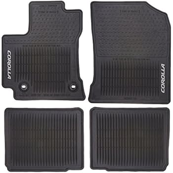 Amazon.com: Genuine Toyota Accessories PT908-02110-20 Front and Rear ...