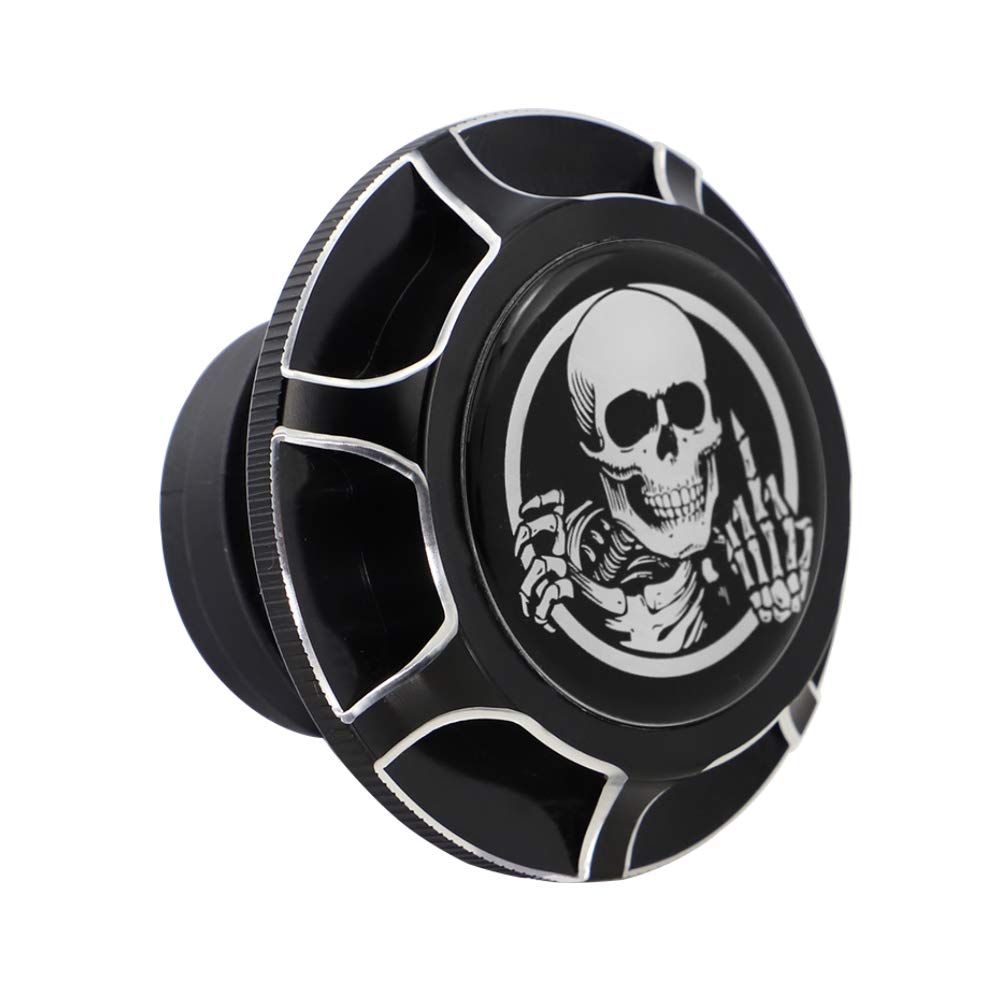 Mua GUAIMI CNC Aluminum Fuel Gas Tank Oil Cap Compatible with Harley ...