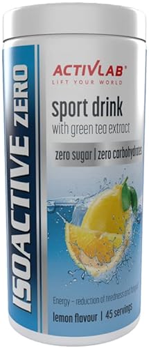 Activlab Isoactive Zero Sport Drink, 225G, 45 Servings X 5G Isotonic ...