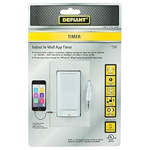 Defiant Indoor In-Wall Corded App Timer - - Amazon.com