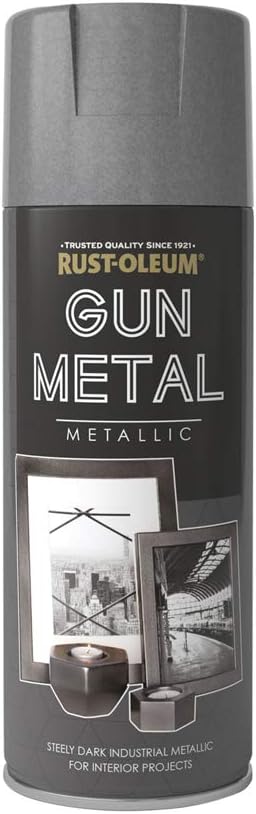 Rust-Oleum AE0534400UK Spray Paint, Gun Metal: Amazon.co.uk: DIY & Tools