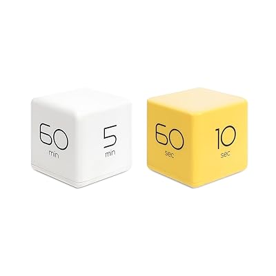 Mooas Cube Timer Yellow 10,20,30 and 60 Minutes Nepal | Ubuy