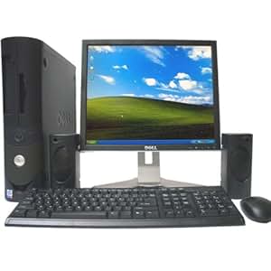 Amazon.com: Dell Optiplex Computer with 19 inch LCD Flat Panel Monitor ...