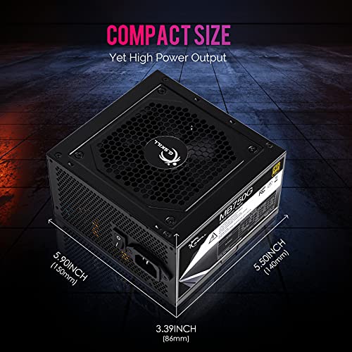 G.Skill 750 Watt Power Supply, 80 Plus Gold Fully Modular Gaming ...