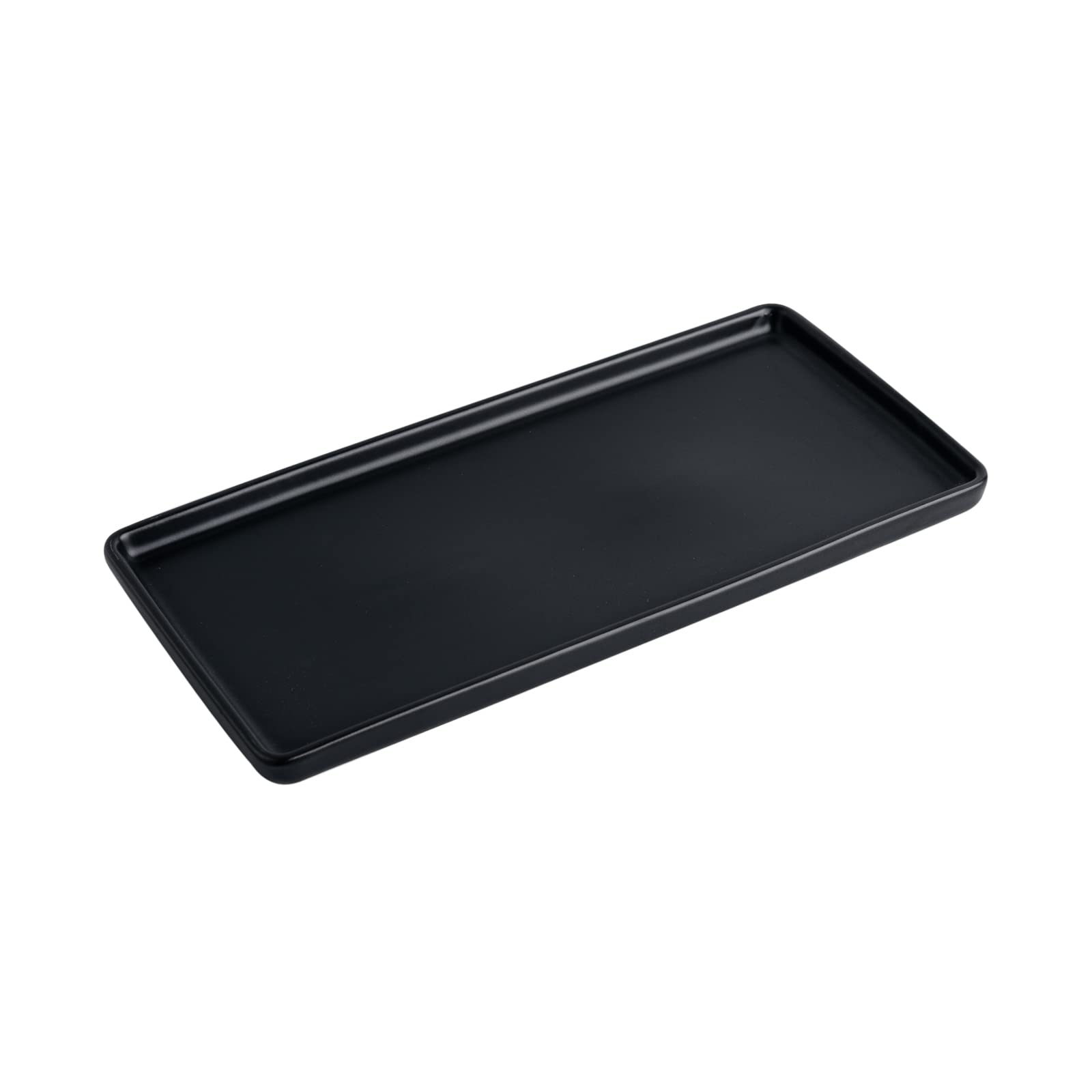 KITCHENLESTAR 10" Bathroom Tray for Counter, Ceramic Vanity Trays for ...