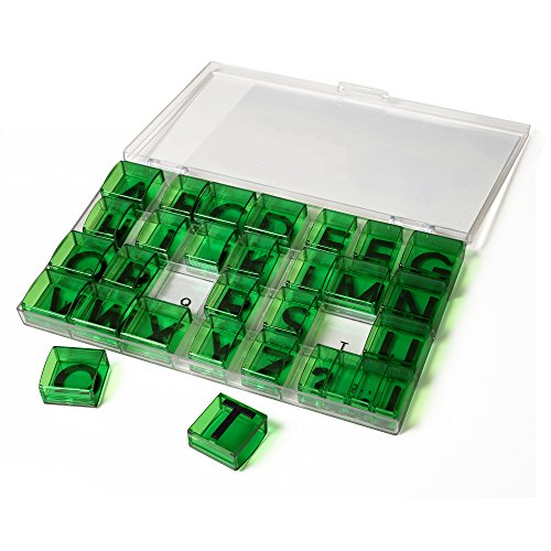 Buy Educational Insights See & Stamp Jumbo Alphabet Transparent Stamps ...