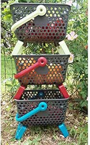 Amazon.com: Multipurpose Garden Basket, Mini Mod Hod For Collecting ...
