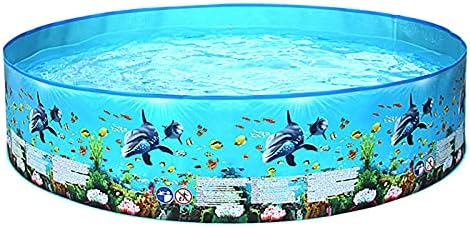 Portable Inflation-free Hard Plastic Swimming Pool Folding Pool Family ...