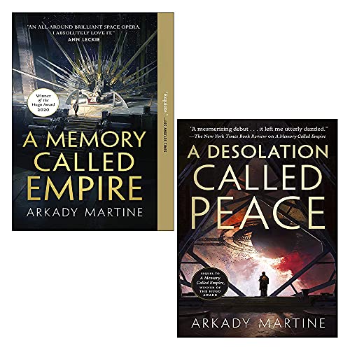 Arkady Martine 2 Books Collection Set (A Memory Called Empire, A ...