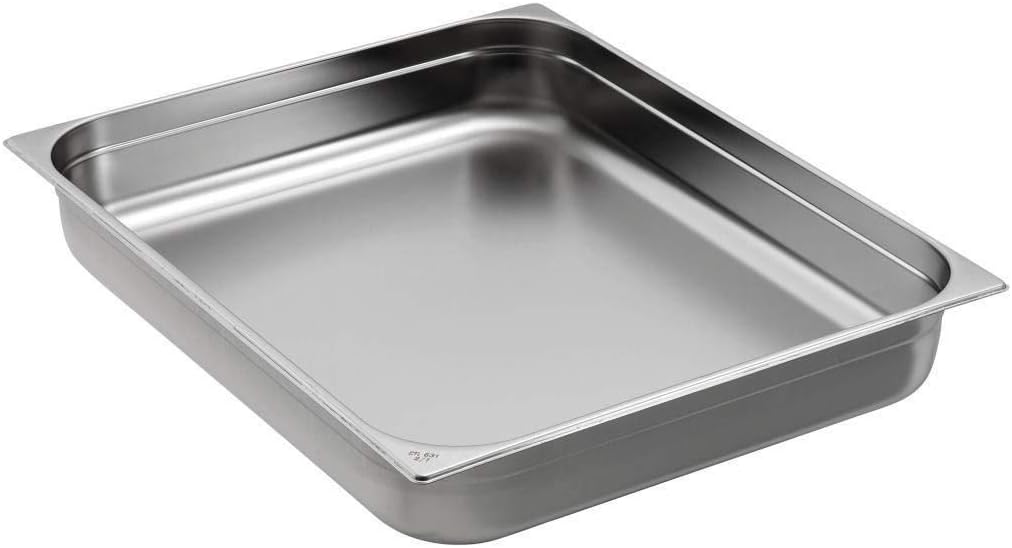 STAINLESS STEEL GN CONTAINER 1/1 Deep 10 cm: Buy Online at Best Price in UAE - Amazon.ae