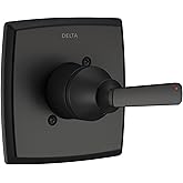 Delta Faucet Tetra 14 Series Single-Function Matte Black Shower Valve ...