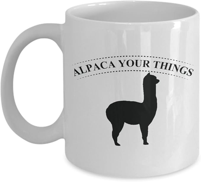 Amazon.com | Alpaca Mug - Ceramic Mug For Coffee And Tea, Made In The ...
