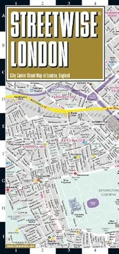 Streetwise London Map - Laminated City Center Street Map of London ...