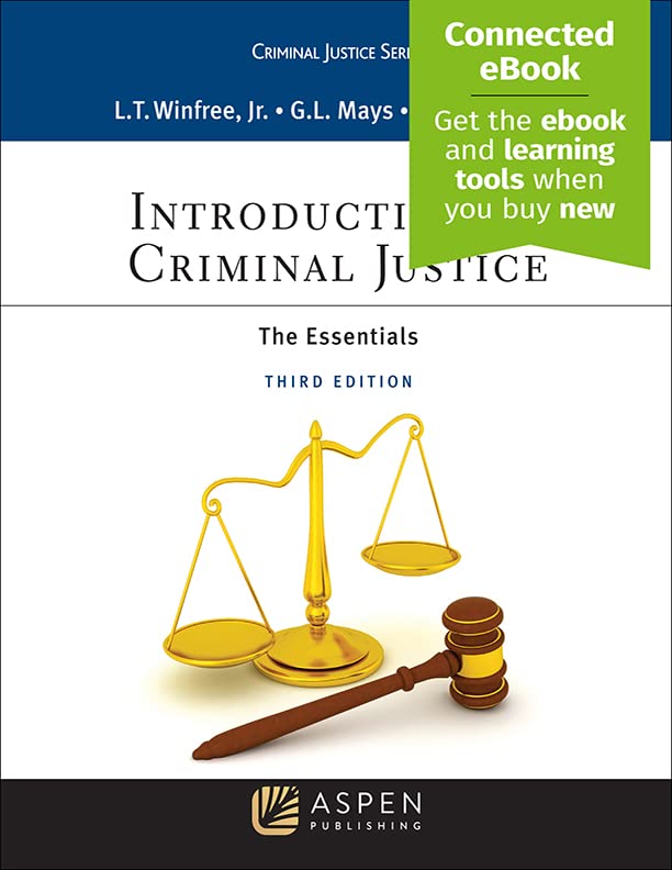 Introduction to Criminal Justice: The Essentials (Aspen Criminal ...